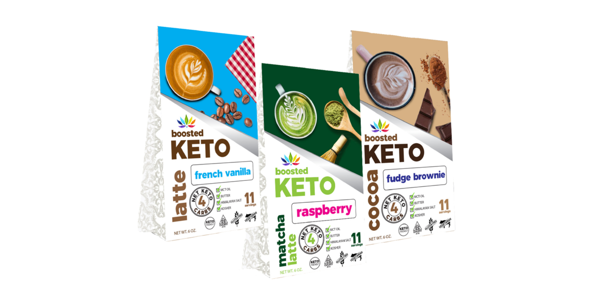 Keto-friendly Products - Lattes, Matcha, and Cocoa